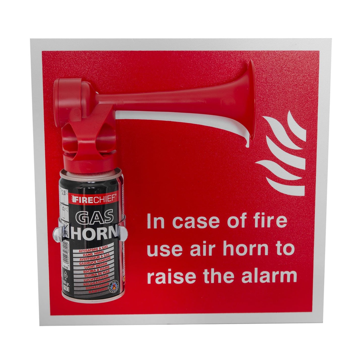 Air Horn Sign & Bracket – HAZPREV Safety
